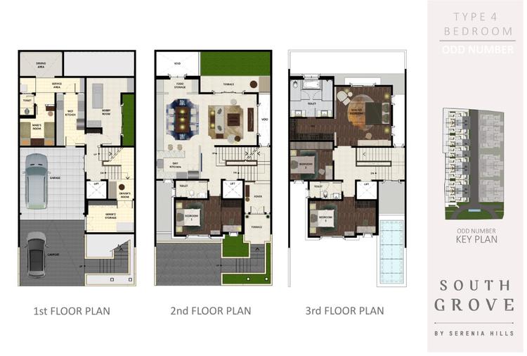 South Grove | Rumah Mewah di Lingkungan Asri, Dekat MRT